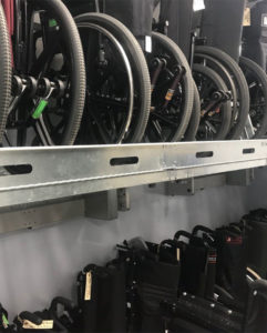 2 Space-Saving Ways to Store a Wheelchair | Lift and Store